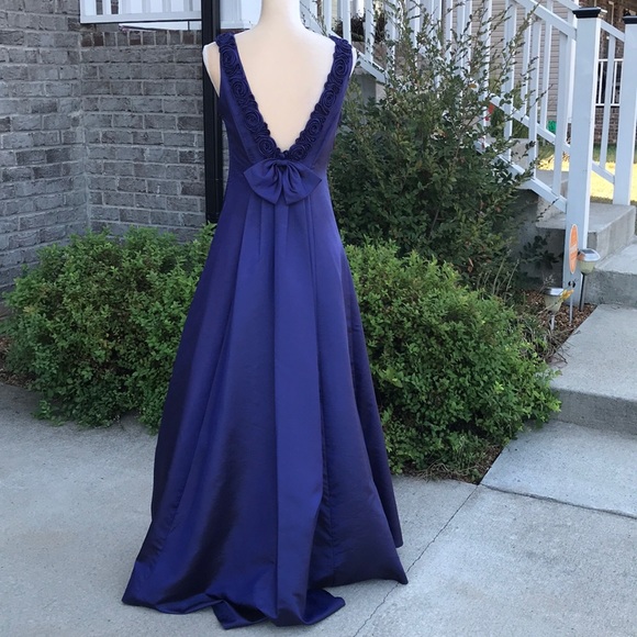 Niki Livas | Dresses | Size 4 Niki Livas Formal Blue Bridesmaid Dress ...